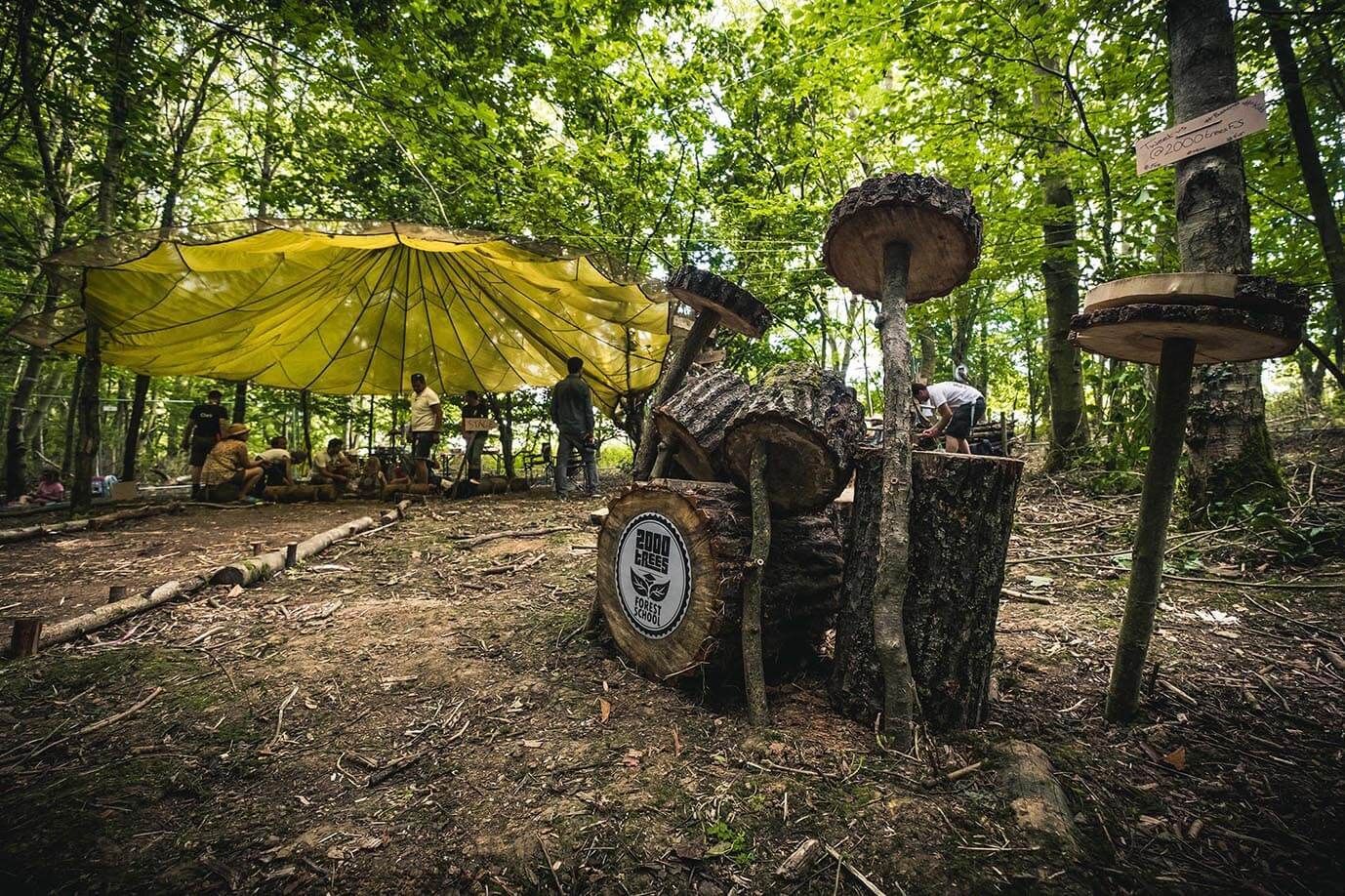 Forest School @ 2000 Trees music festival - Forest School Training ...