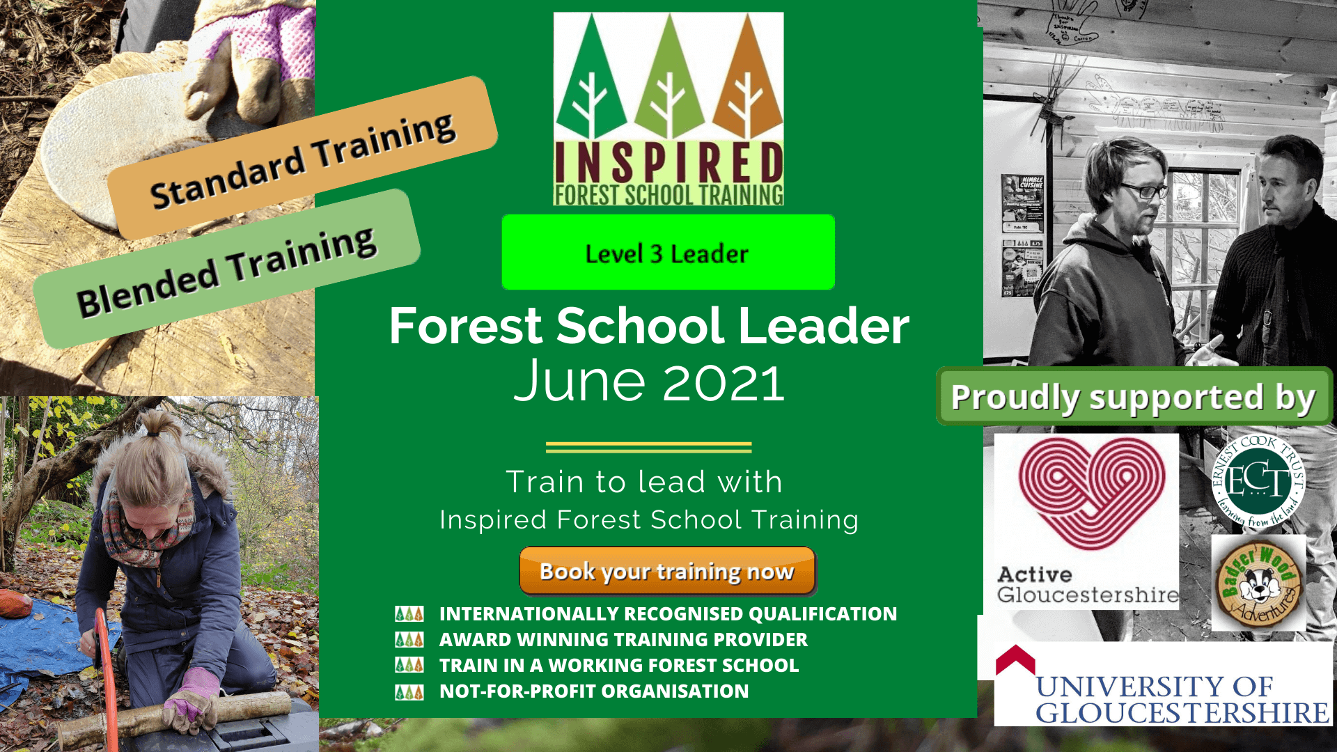 Forest School Leader Training - June 2021 - Forest School Training ...